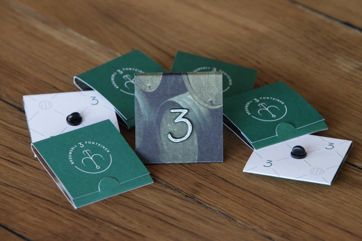 Pin "3" – Brouwerij 3 Fonteinen